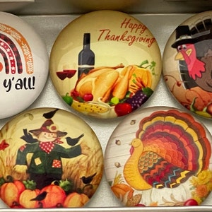Thanksgiving Gift | Thanksgiving Magnets | Hostess Gift Thanksgiving ...