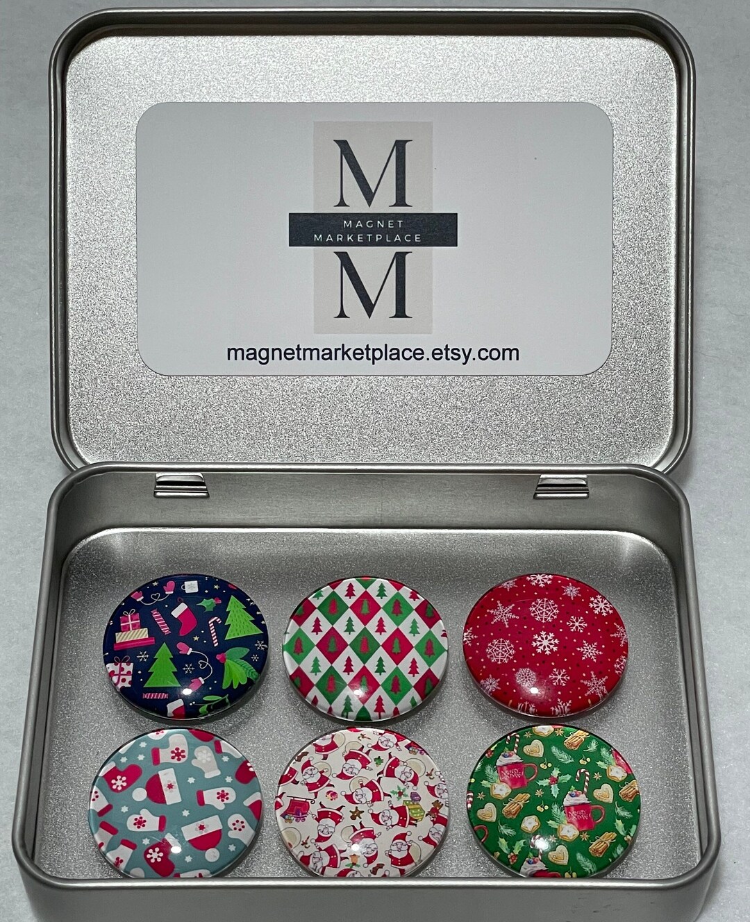 Cute Christmas Magnet Set | Refrigerator Magnet Gift Set Xmas | Xmas ...