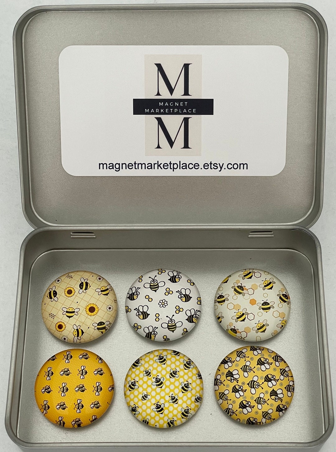 Bee Magnets | Honey Bees Magnets | Bee Gift | Bee Gifts for Home | Bee ...