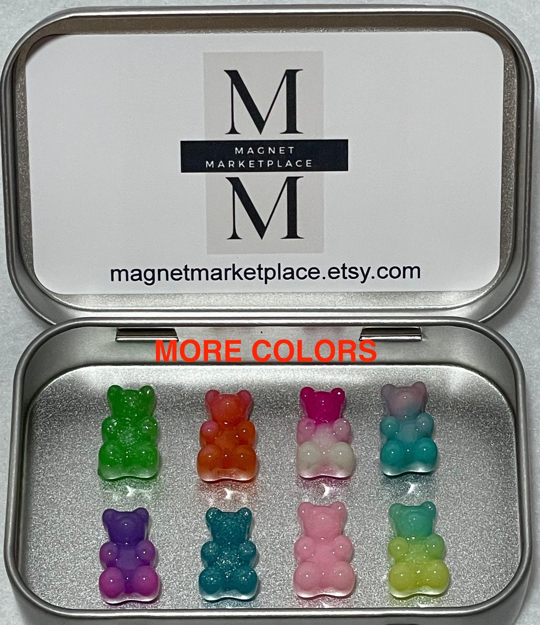 Gummy Bear Magnets Gummy Bear Fridge Magnets Gummy Bear Art Unique Gift ...