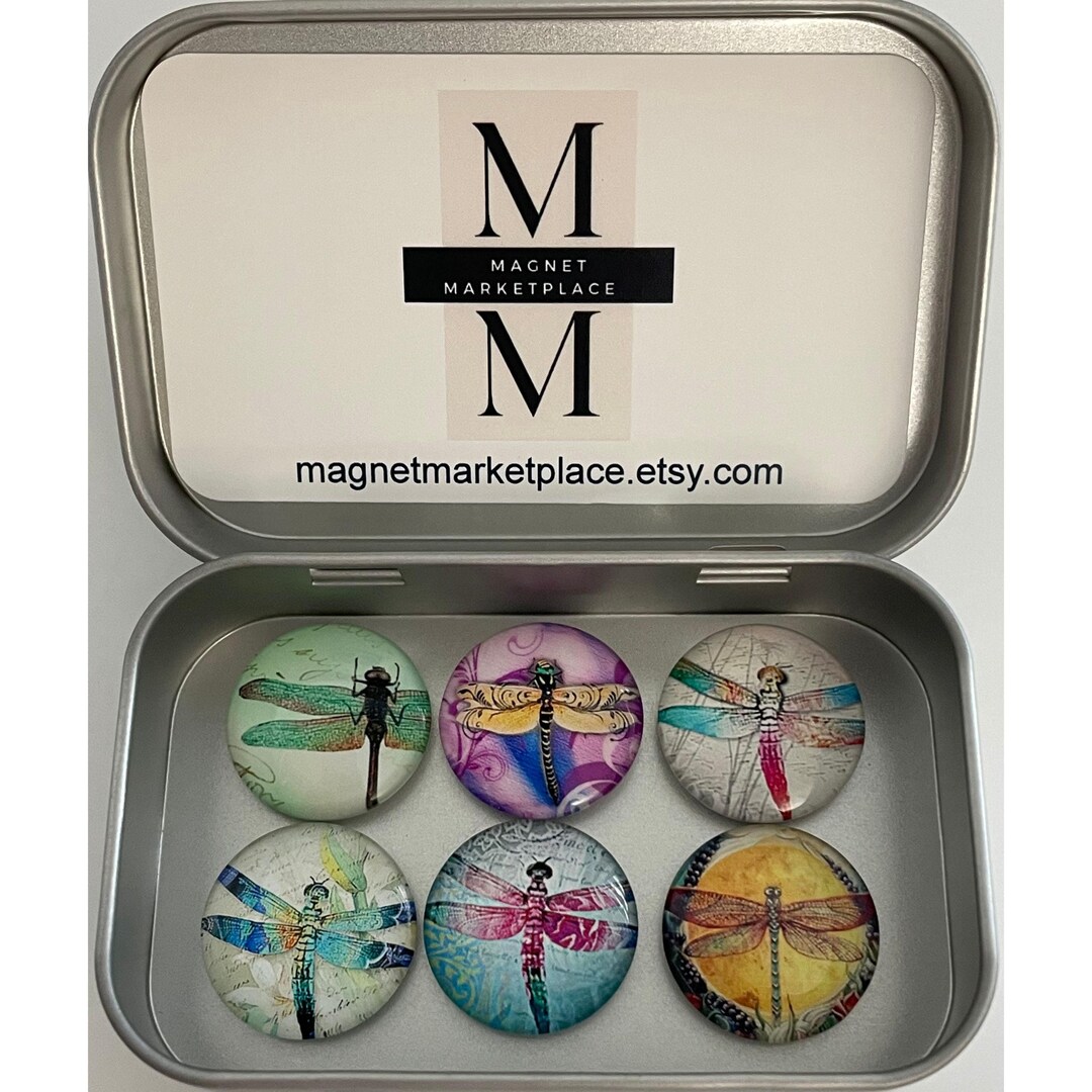 Dragonfly Magnets | Dragonfly Decor | Dragonfly Gift Magnets ...