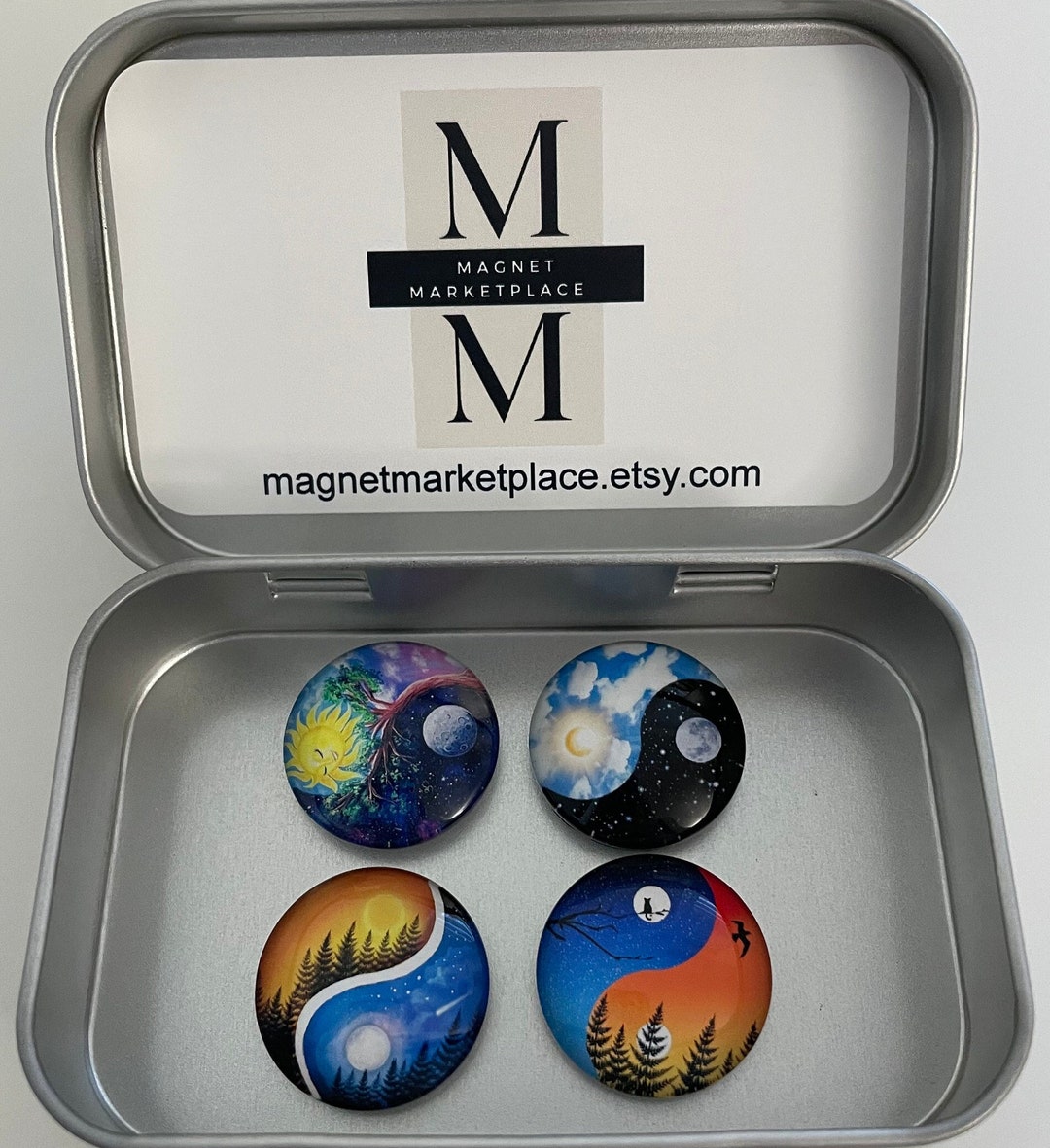 Sun and Moon Magnets | Sun and Moon Decor | Fridge Magnet | the Sun and ...