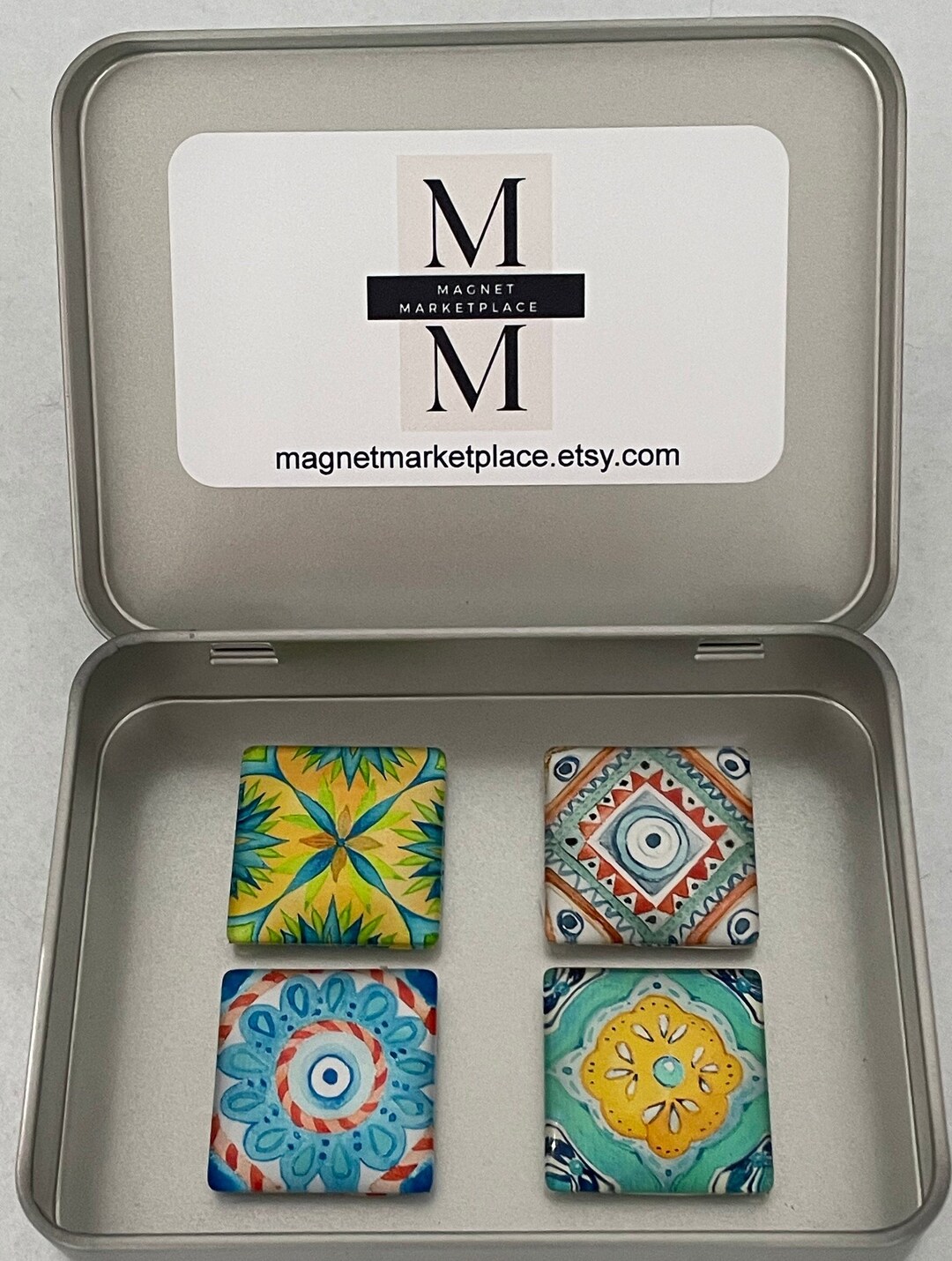 Mandala Art Magnets | Kitchen Decor | Mandala Decoration Magnets ...