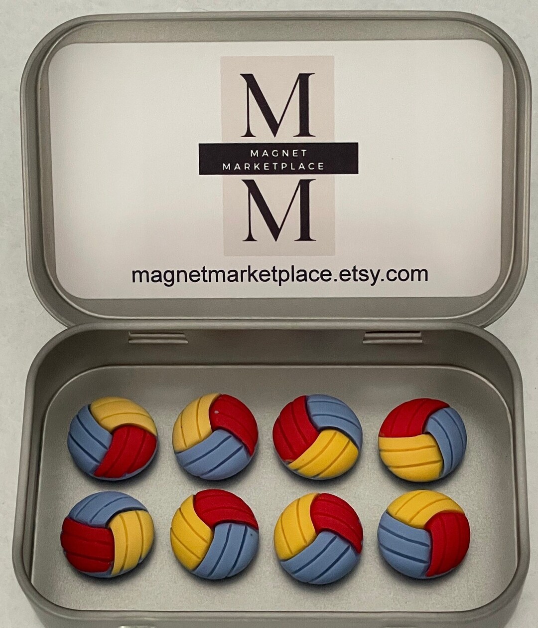 Volleyball Magnet Set | Volleyball Gift | Gift for Women | Volleyball ...