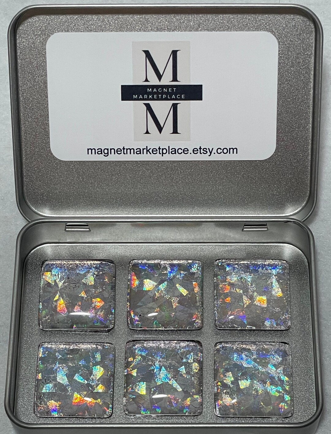 Holographic Magnets | Holo Decor Magnets | Iridescent Magnets ...