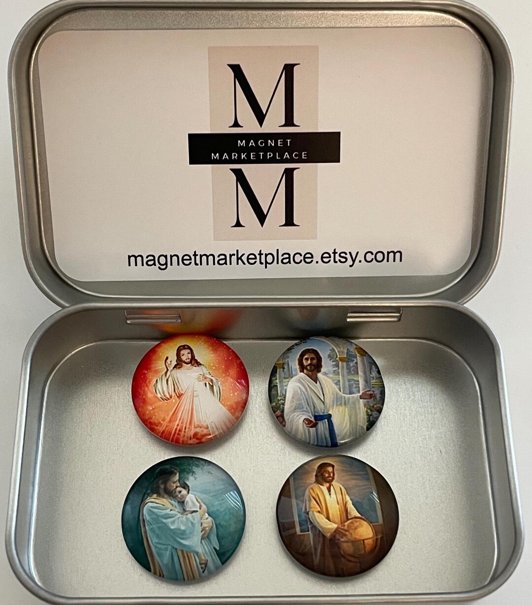 Jesus Magnets | Christmas Gift Magnets | Jesus Decor | Jesus Gift ...