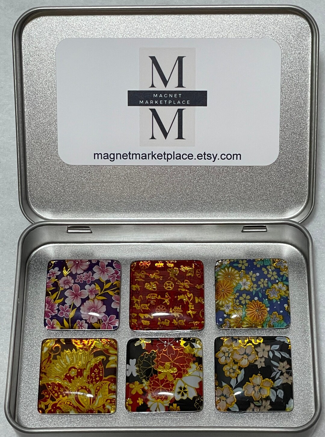 Japanese Magnets | Asian Magnets | Asian Decor | Asian Art Magnet Set ...