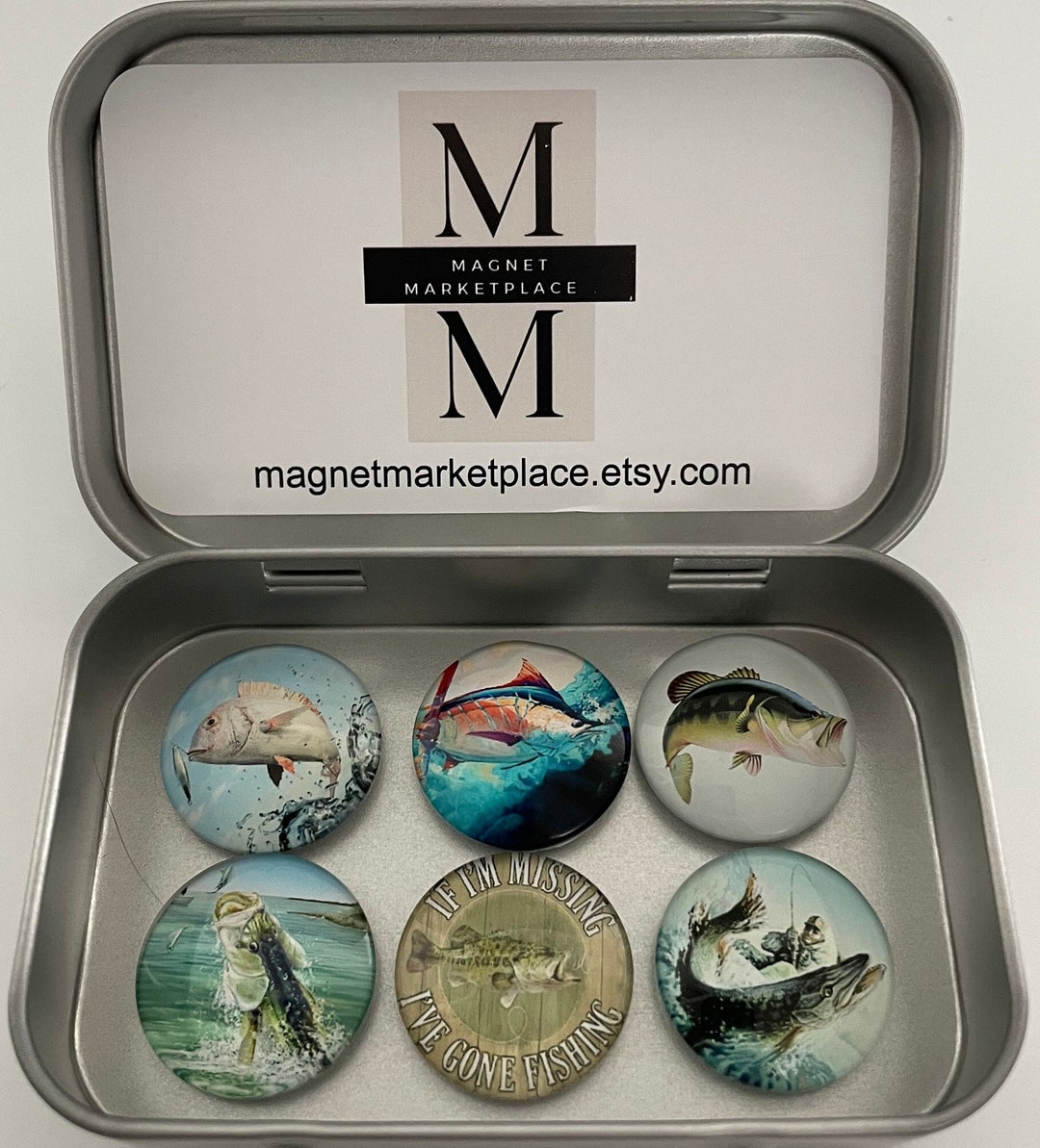 FISHING Magnets | Fishing Themed Gifts | Fishing Lovers Gift | Fishing ...