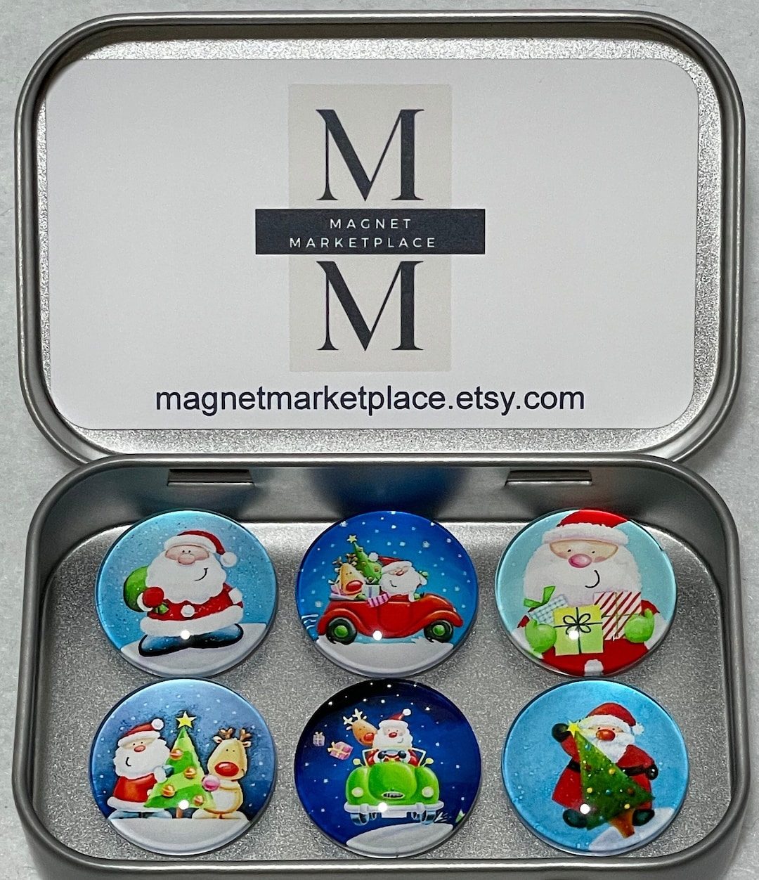 Christmas Magnets | Santa Magnets | Santa Claus Magnets | Christmas ...