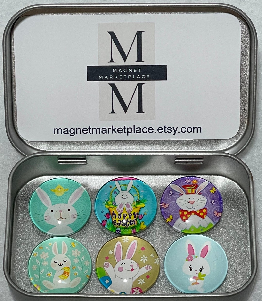 Easter Magnets | Easter Bunny Magnet Set | Easter Gift Magnet Set - Etsy
