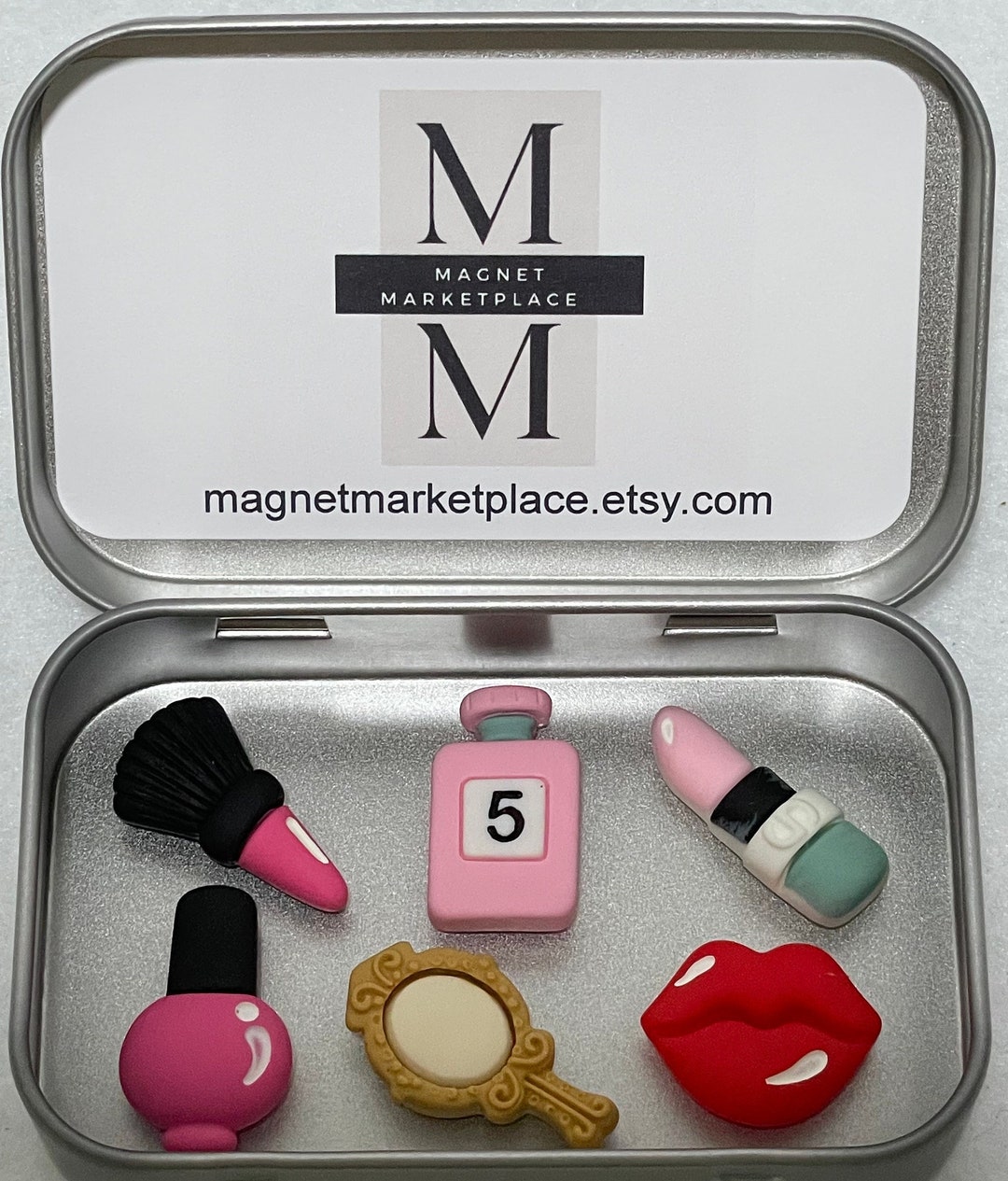 Cosmetic Magnets Makeup Magnet Teen Girl Room Decor Makeup Gift Glam ...