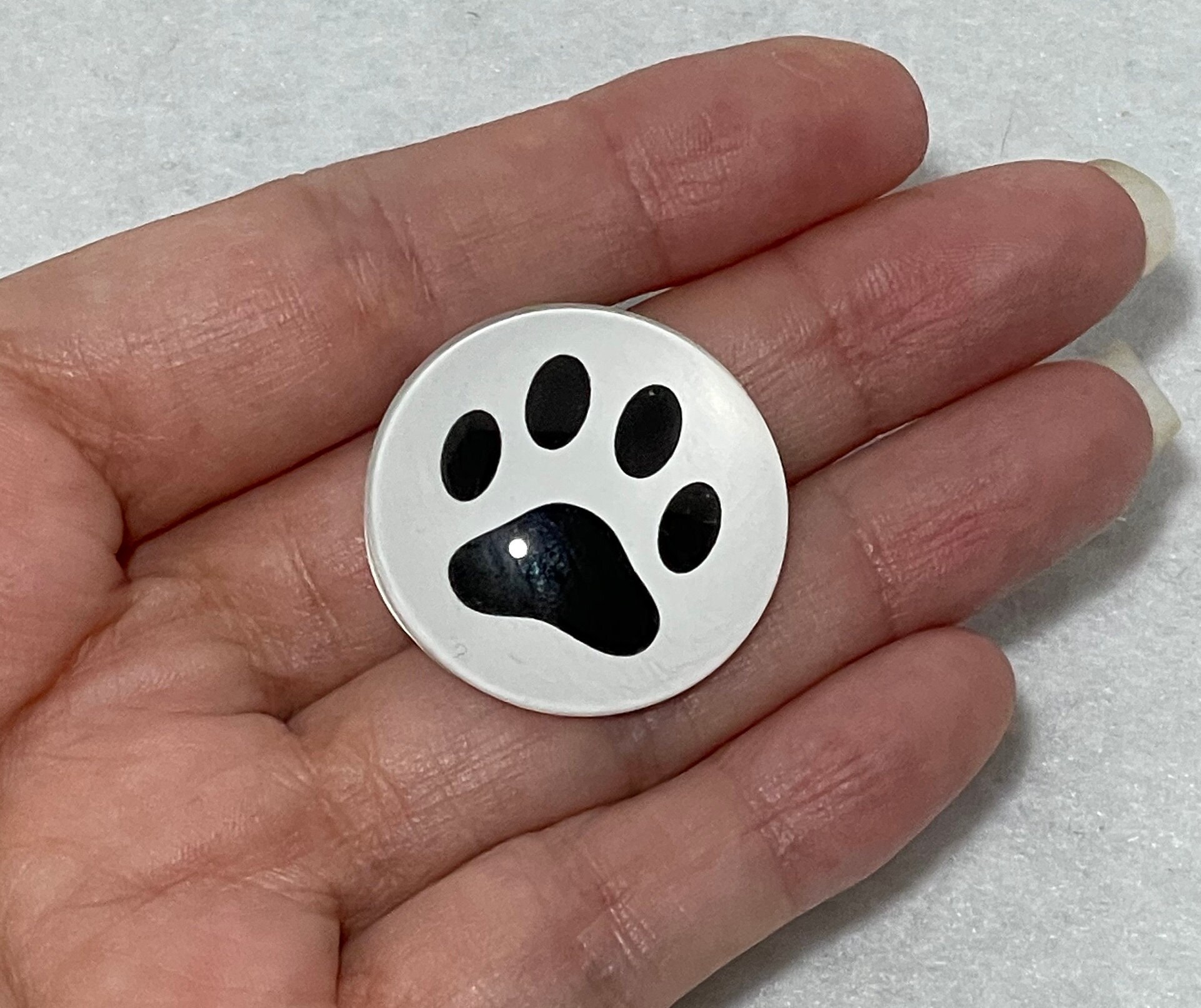 Paw Print Magnets Dog Paw Prints Cat Paw Prints Animal - Etsy