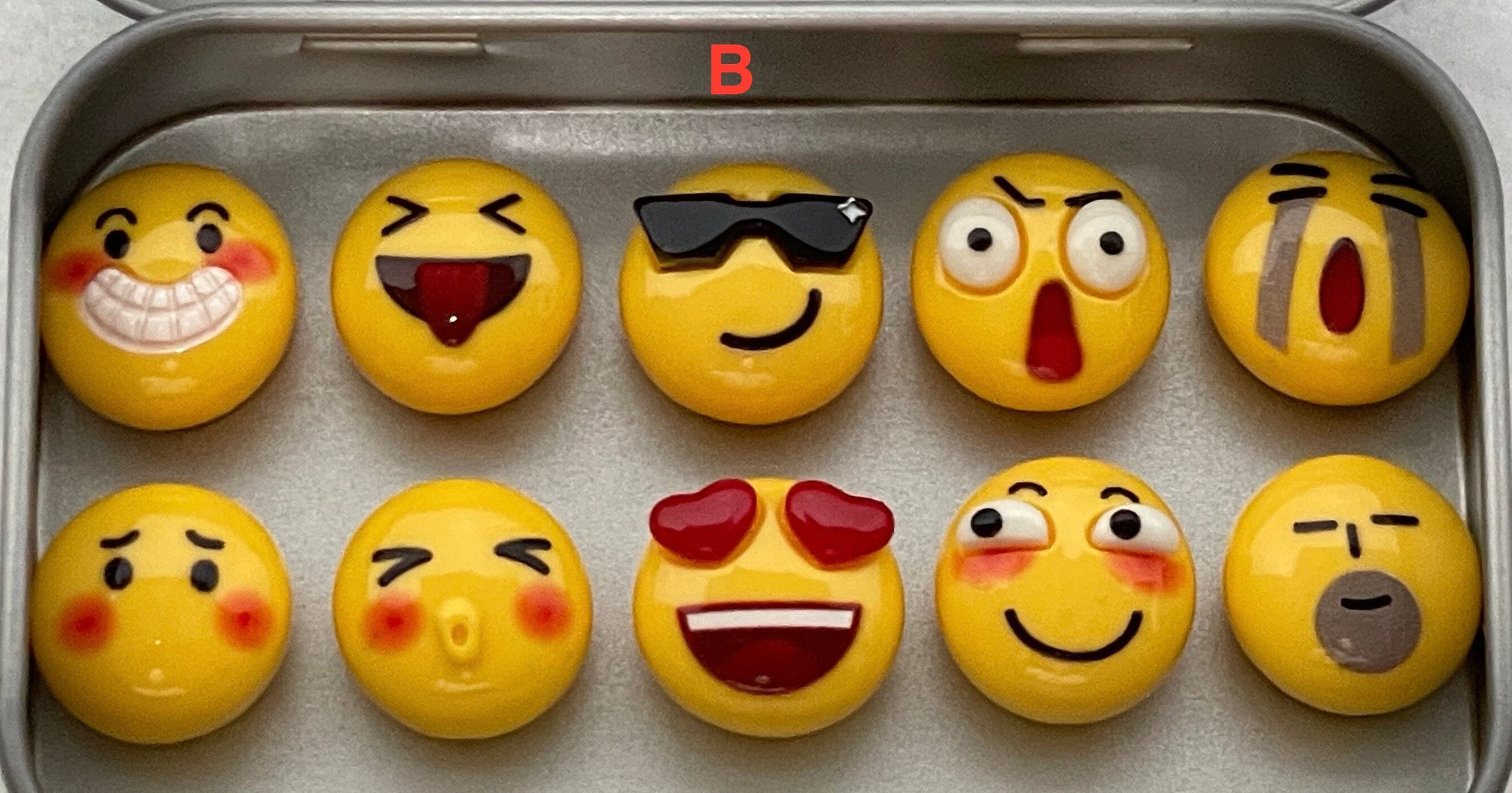 Emoji Magnets Emoji Gifts Emoji Face Magnets Emoji Refrigerator Magnets ...