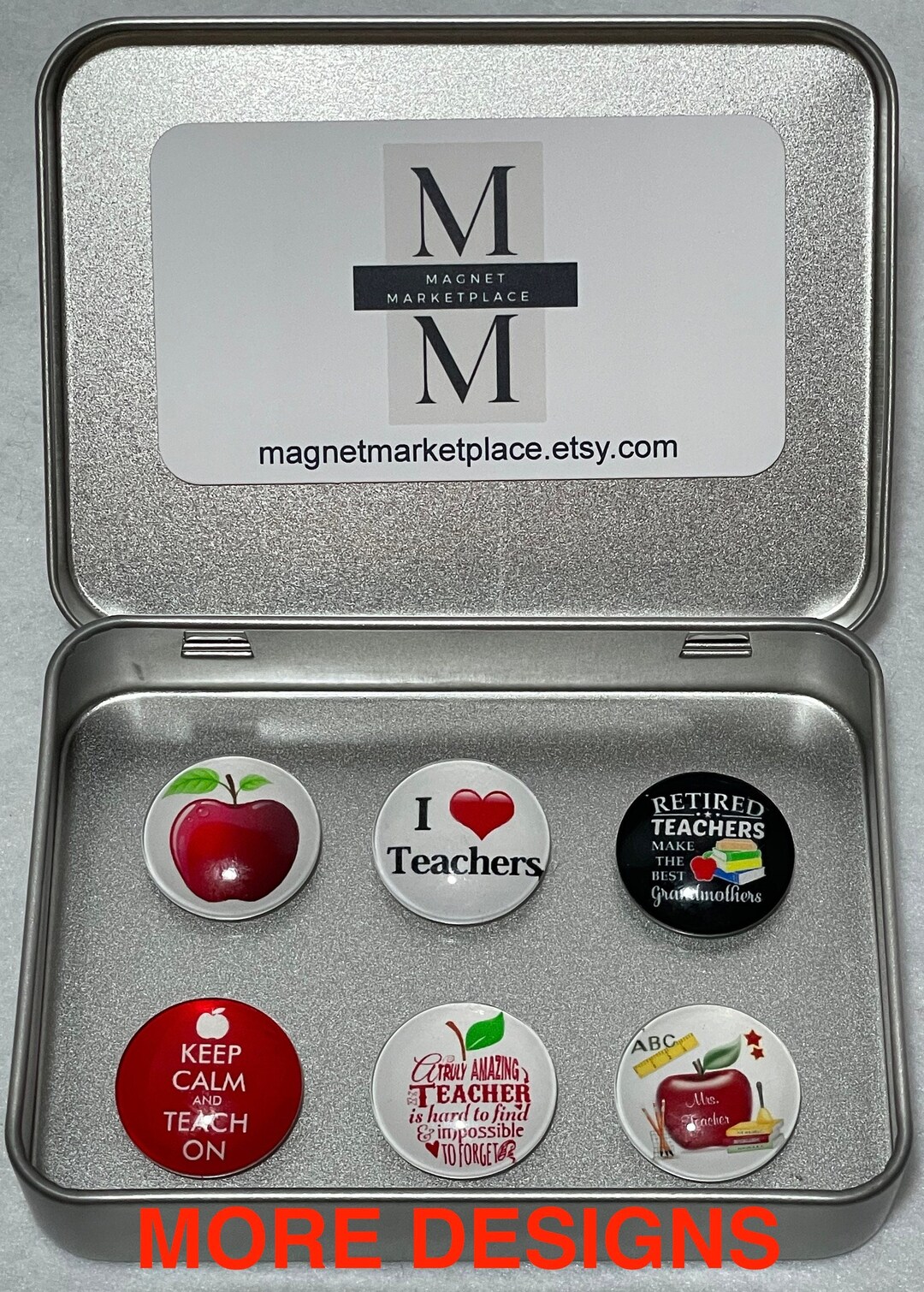 Teacher Gifts Magnet Set | Teacher Thank You Gift | Teacher Magnets - Etsy