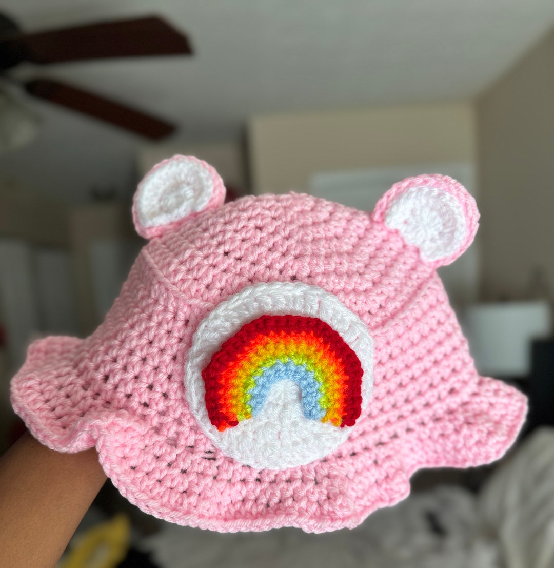 Cheer Bear Bucket Hat - Etsy