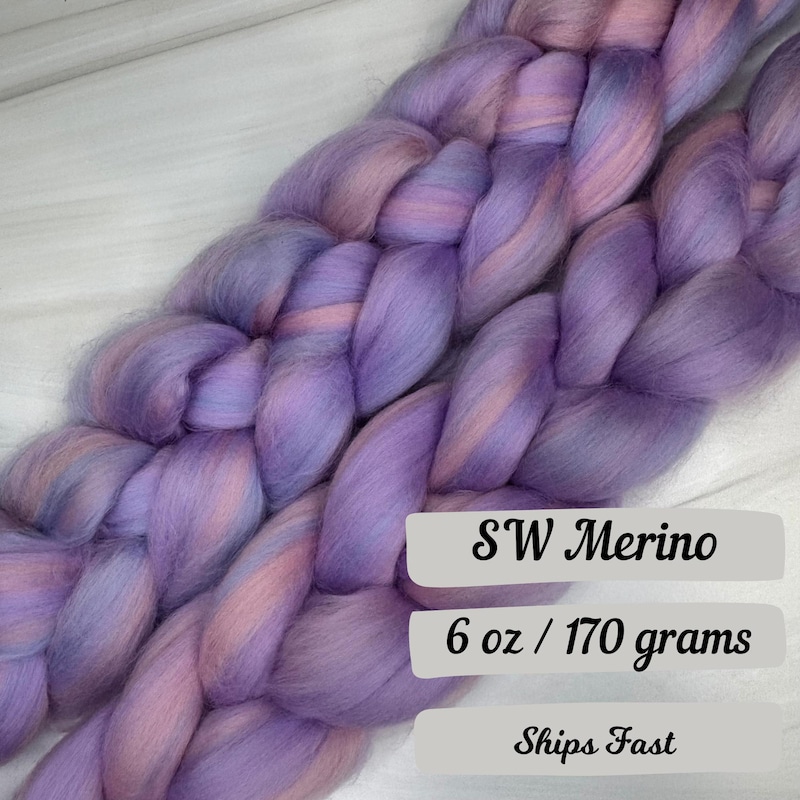 Pastel Wool Combed Top - Etsy