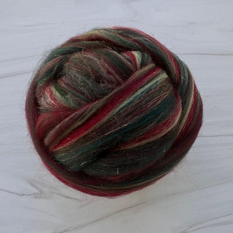 Garland Corriedale Stellina Fiber Blend Dyed Combed Top Fiber Braid ...