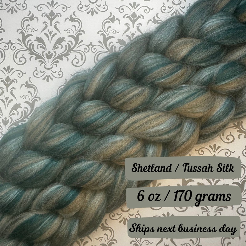 Shetland Roving or Top - Etsy