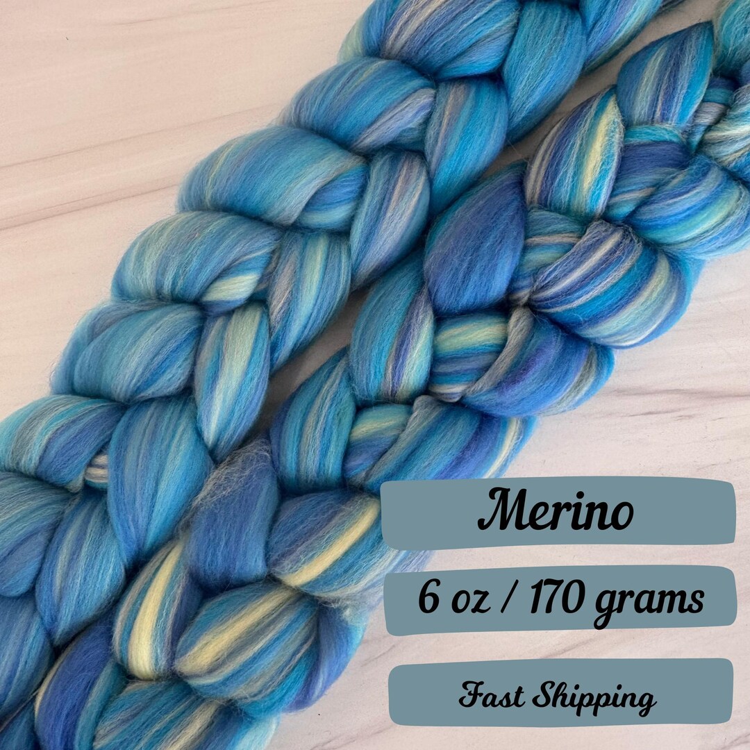 Martinique Multi Colored Merino Combed Top Ashland Bay Fiber for ...