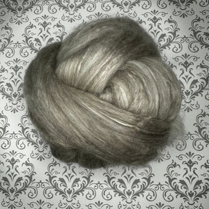 Galao Yak Mulberry Silk Polwarth Fiber Natural Blend Fiber Combed Top ...