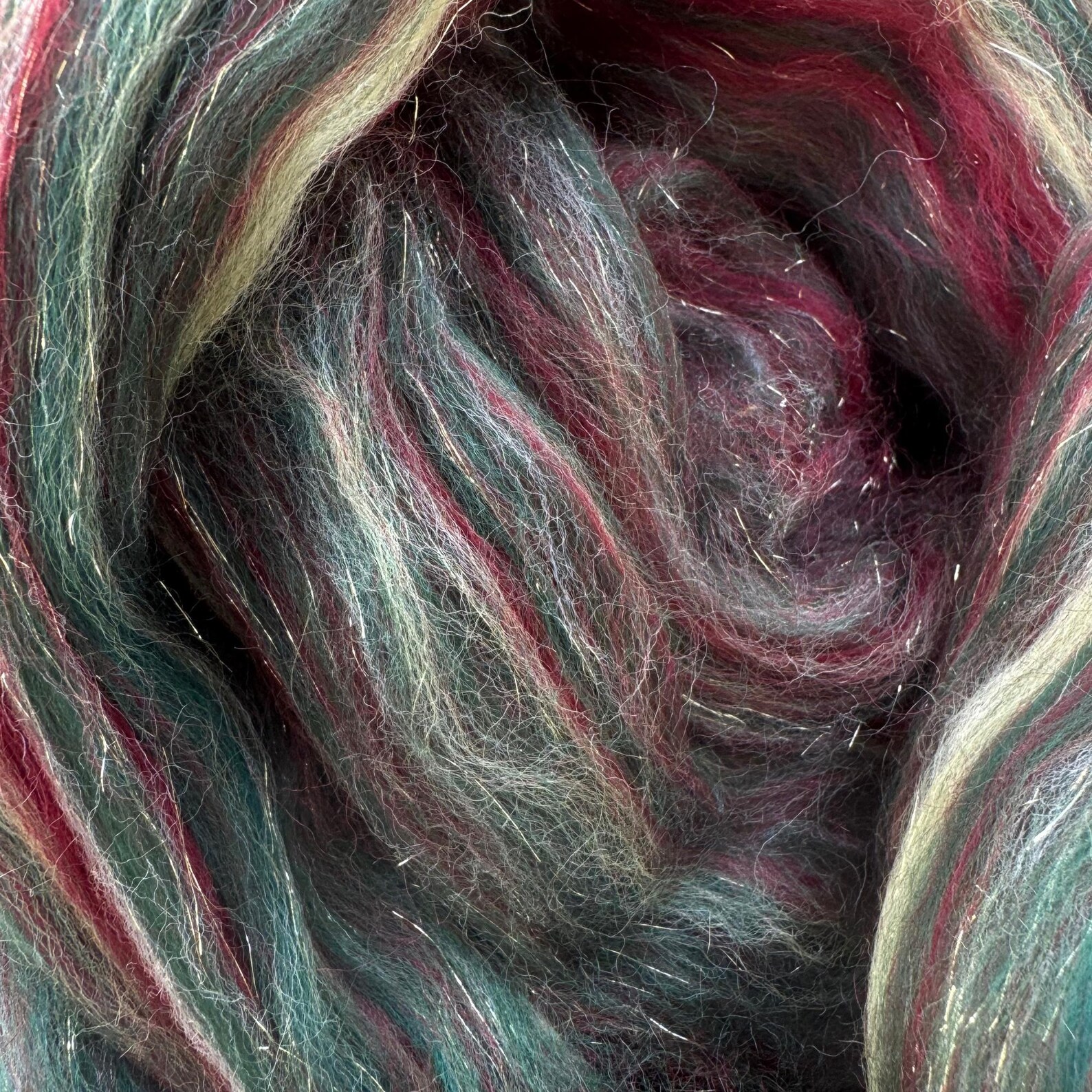 Garland Corriedale Stellina Fiber Blend Dyed Combed Top Fiber Braid ...