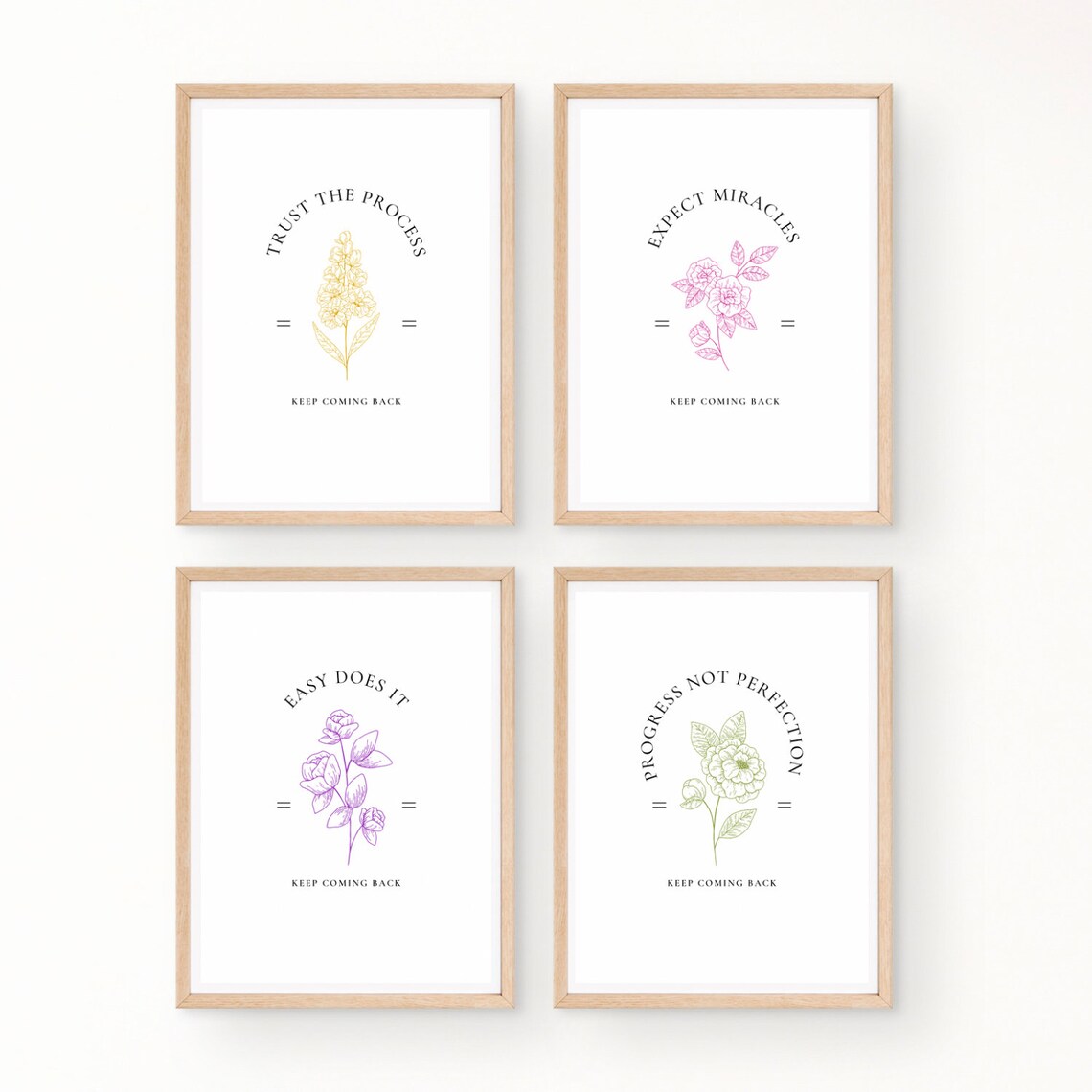 Therapy Office Wall Art | Office Decor | Sobriety Gifts | Sobriety Wall ...