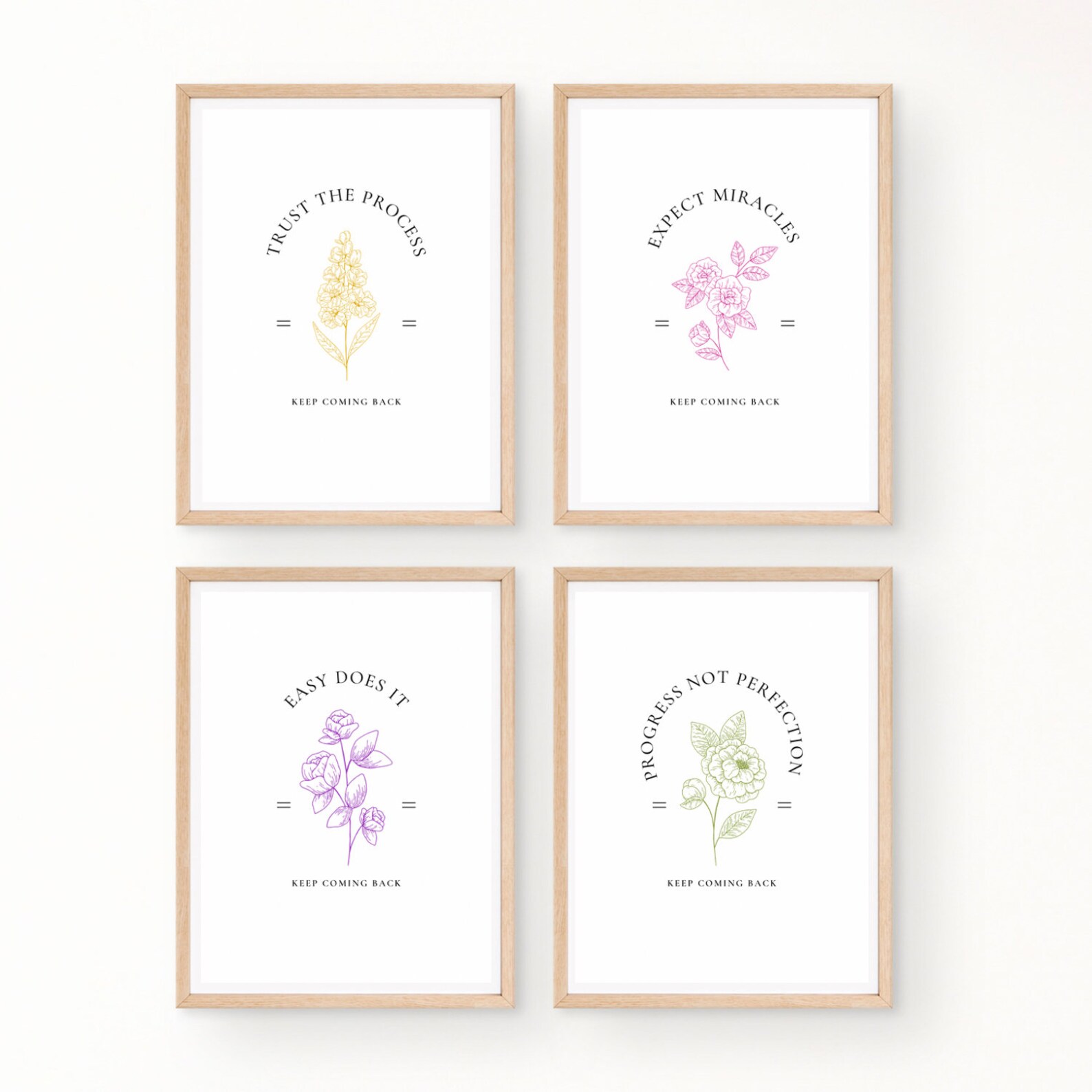 Therapy Office Wall Art | Office Decor | Sobriety Gifts | Sobriety Wall ...