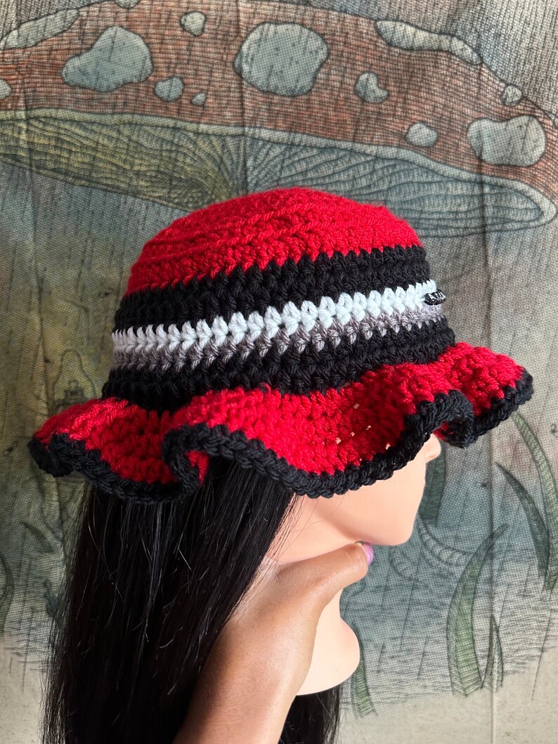 Atlanta Falcons Handmade Crochet Bucket Hat - Etsy