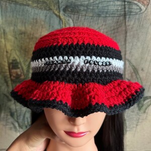 Atlanta Falcons Handmade Crochet Bucket Hat - Etsy
