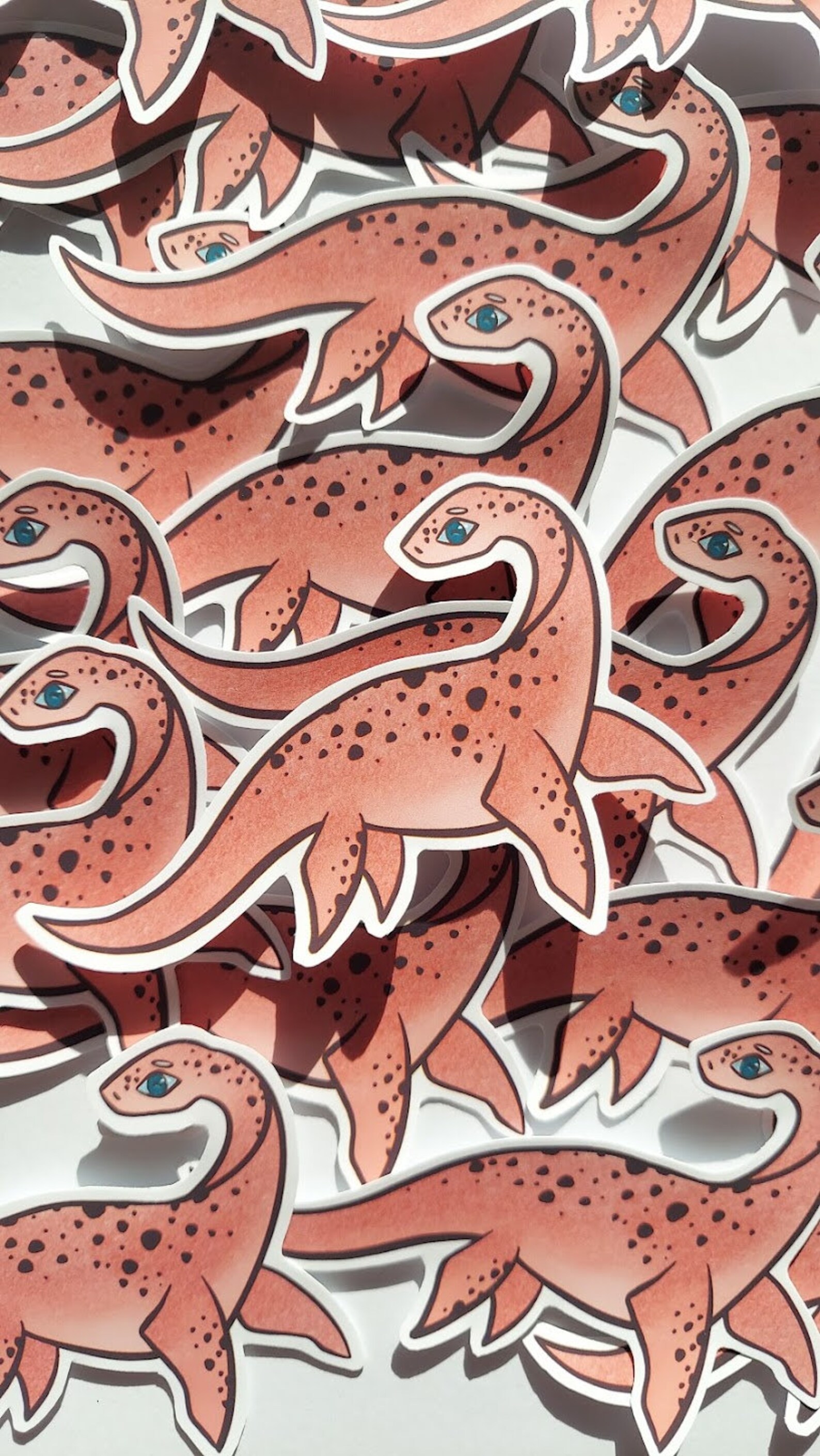 Loch Ness Monster Sticker Nessie Sticker Loch Ness Monster Cute Nessie ...