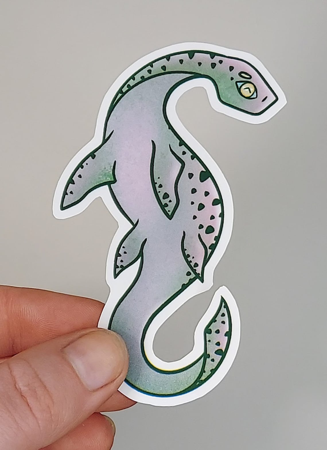 Loch Ness Monster Sticker Nessie Sticker Loch Ness Monster Cute Nessie ...