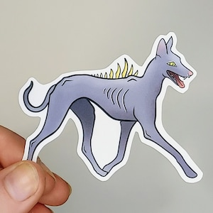 North American Chupacabra Sticker Chupacabra Sticker Dog Sticker Cute ...