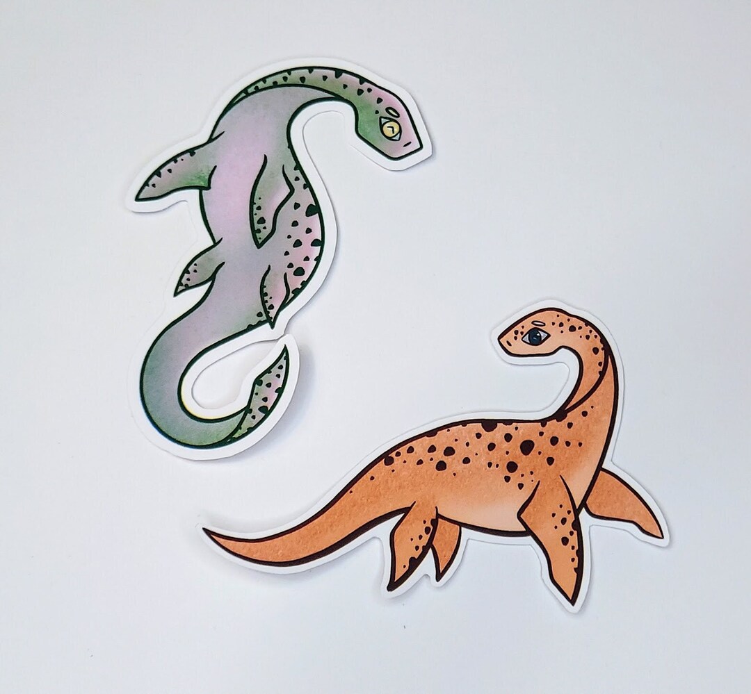 Loch Ness Monster Sticker | Nessie Sticker | Loch Ness Monster | Cute ...