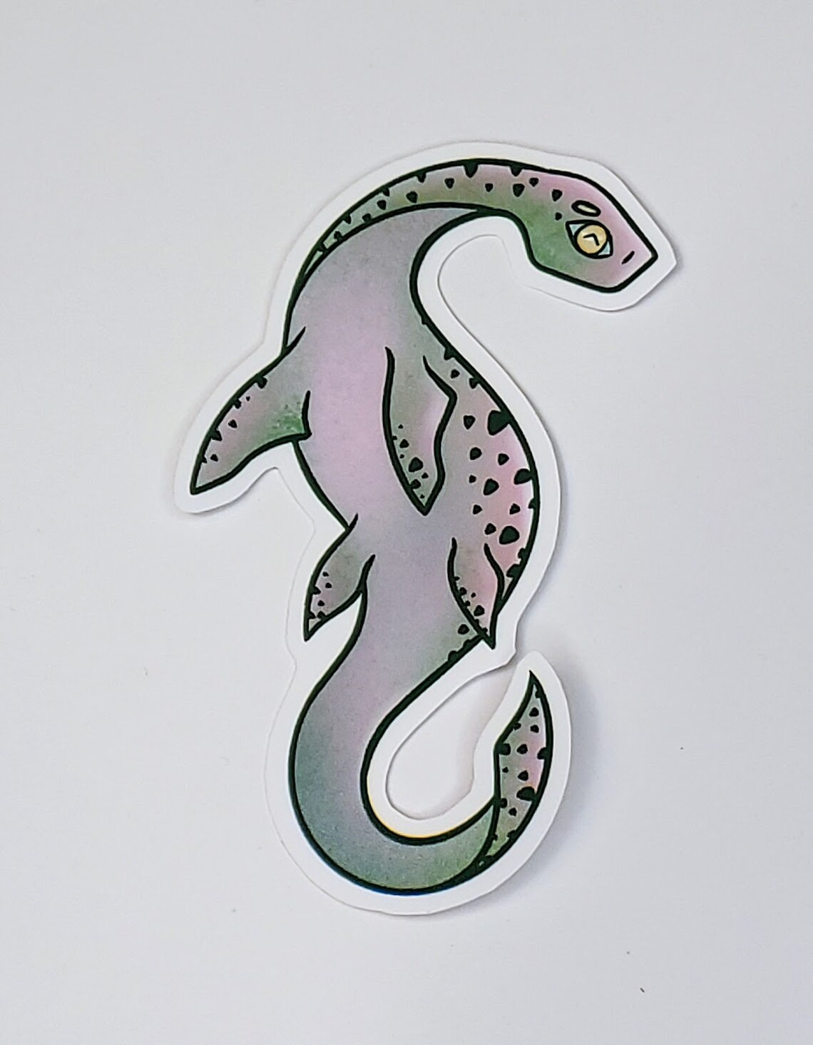 Loch Ness Monster Sticker Nessie Sticker Loch Ness Monster Cute Nessie ...