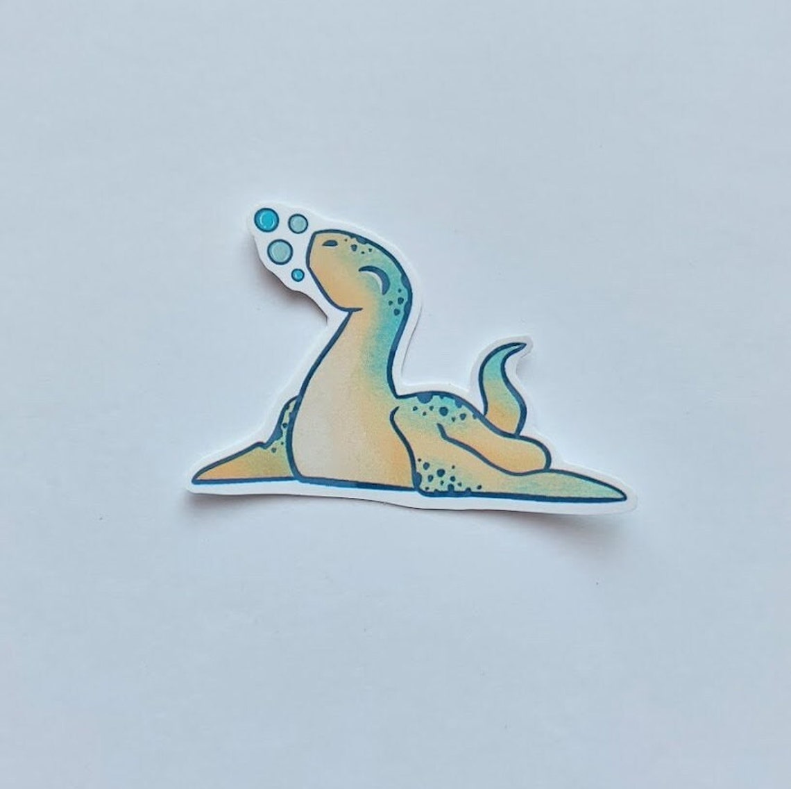 Baby Loch Ness Monster Sticker | Baby Nessie Sticker | Loch Ness ...