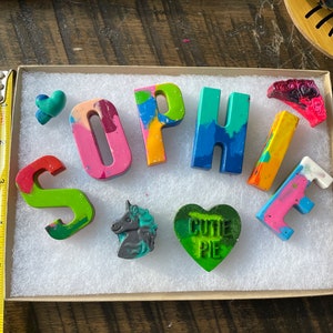 Name Crayons - Kids Personalized Name Set - Birthday - Gifts for Kids ...