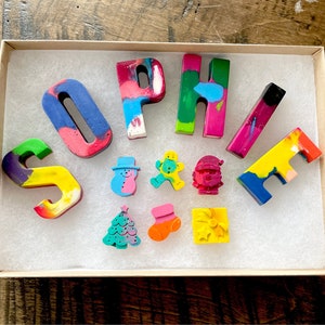 Name Crayons - Kids Personalized Name Set - Birthday - Gifts for Kids ...