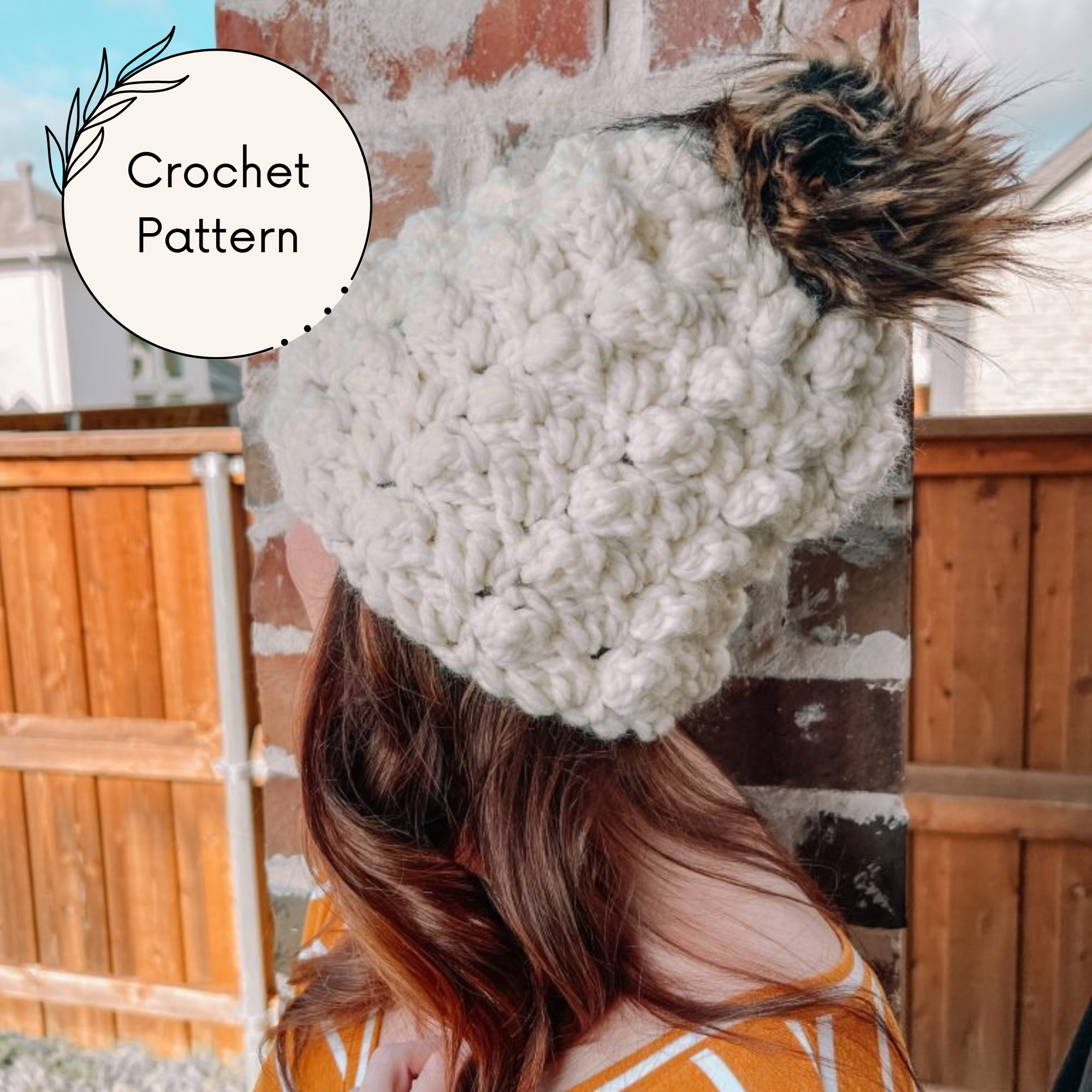 CROCHET PATTERN Harvest Day Hat Chunky Yarn Beginner Hat Pattern ...