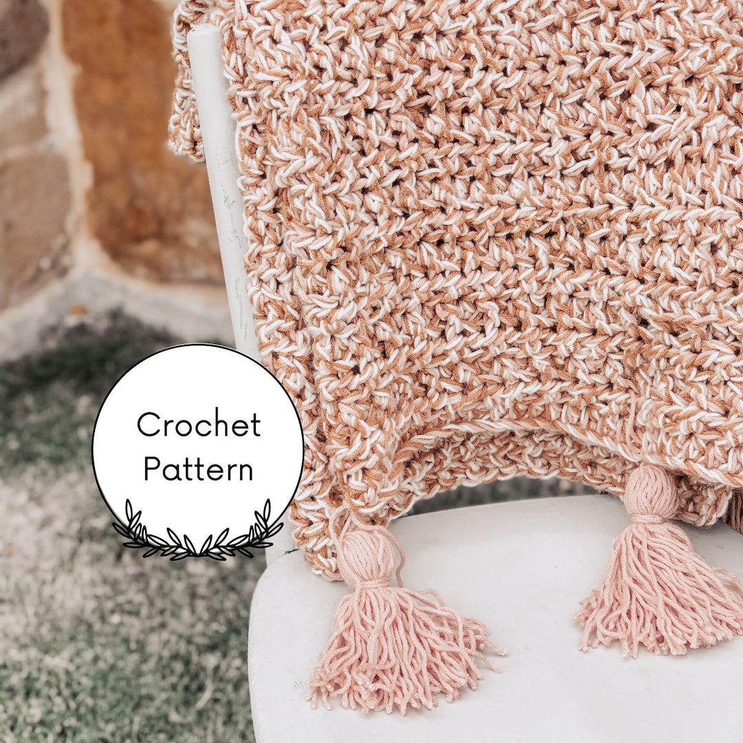 CROCHET PATTERN | Boho Bliss Throw | Crochet Blanket Pattern | PDF ...