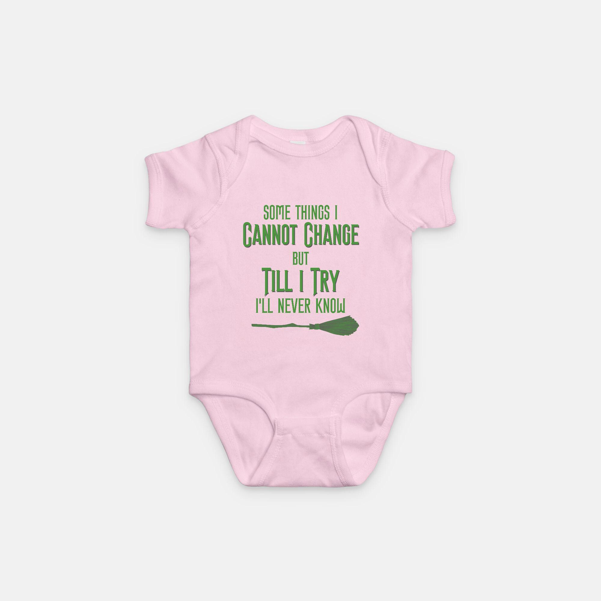 Wicked Onesie Baby Gift, Wicked the Musical Elphaba Glinda, Theater ...
