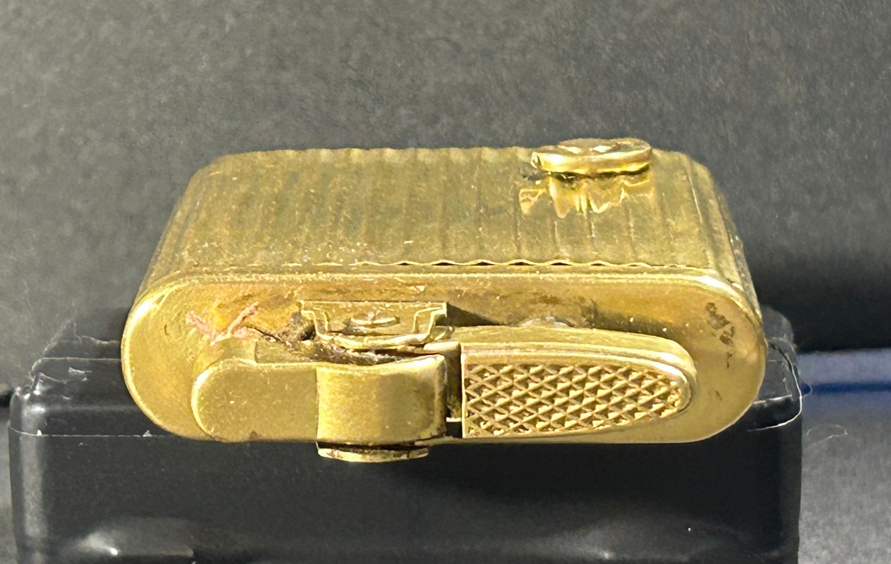 Crown Musical Lighter-gold-plated-vintage - Etsy