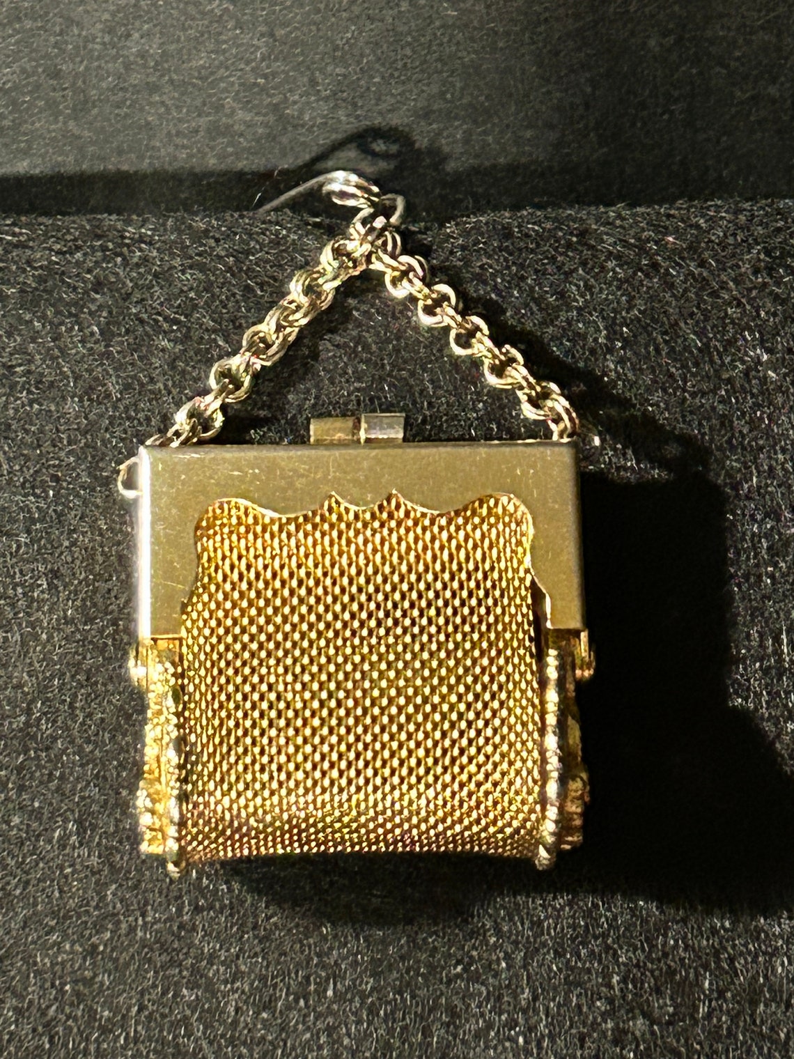 Vintage Adorned Locket Style Pillbox Pendant Purse - Etsy