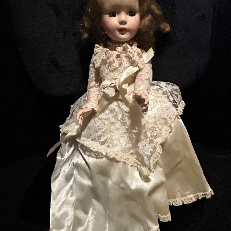 Vintage Bride Doll - Etsy