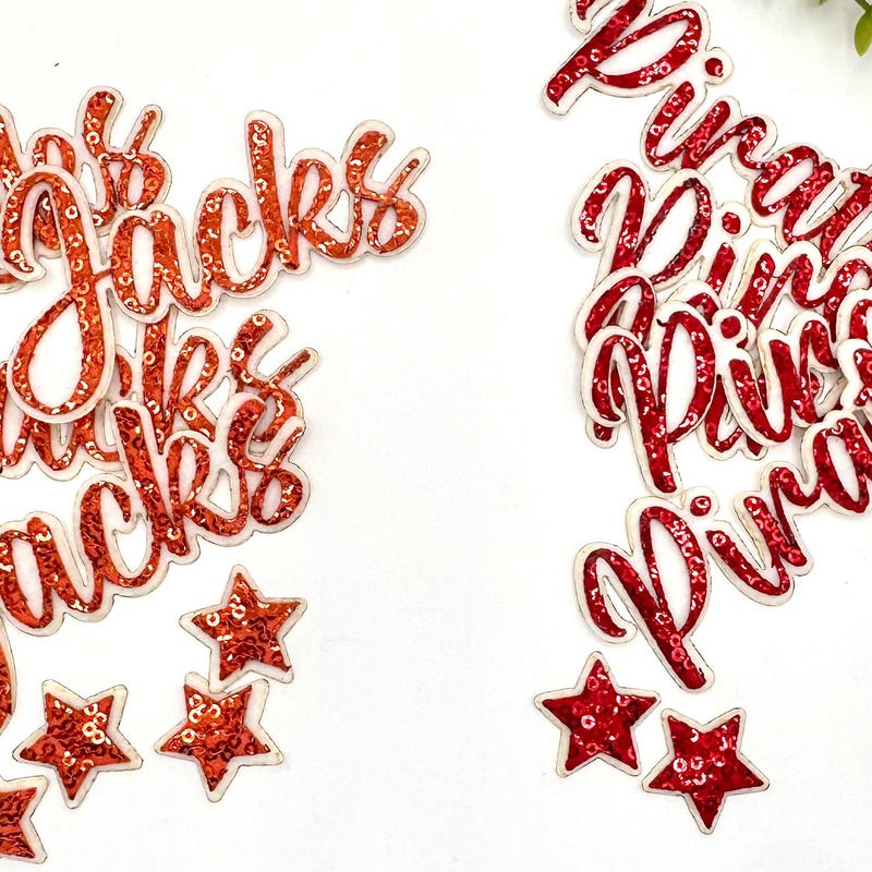 Sequined Patch - Etsy