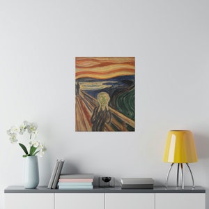 Edvard Munch the Scream, Edvard Munch Canvas, Edvard Munch Wall Art ...