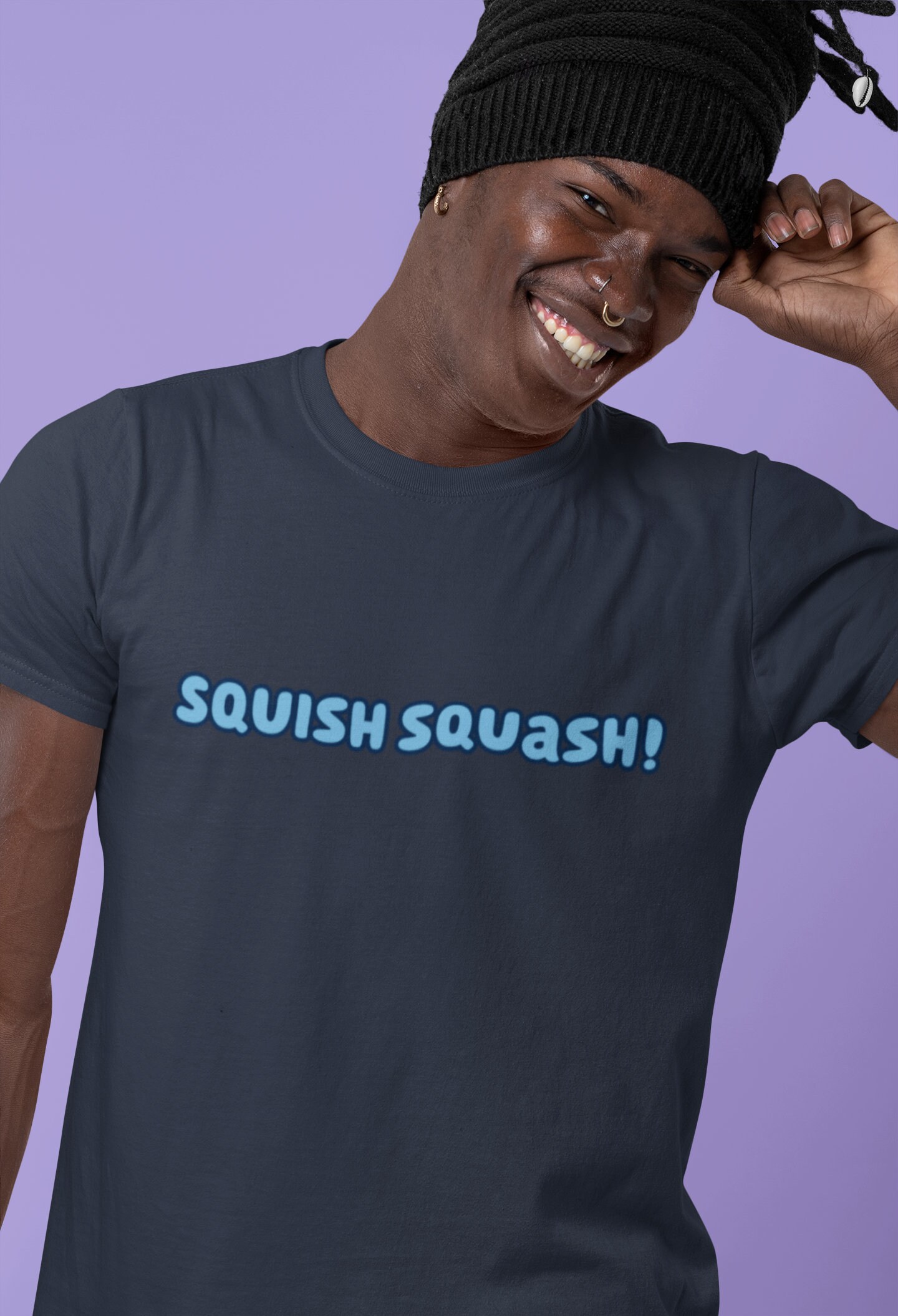 Bluey Inspired Dad Bandit Squish Squash Quote Unisex Soft - Etsy