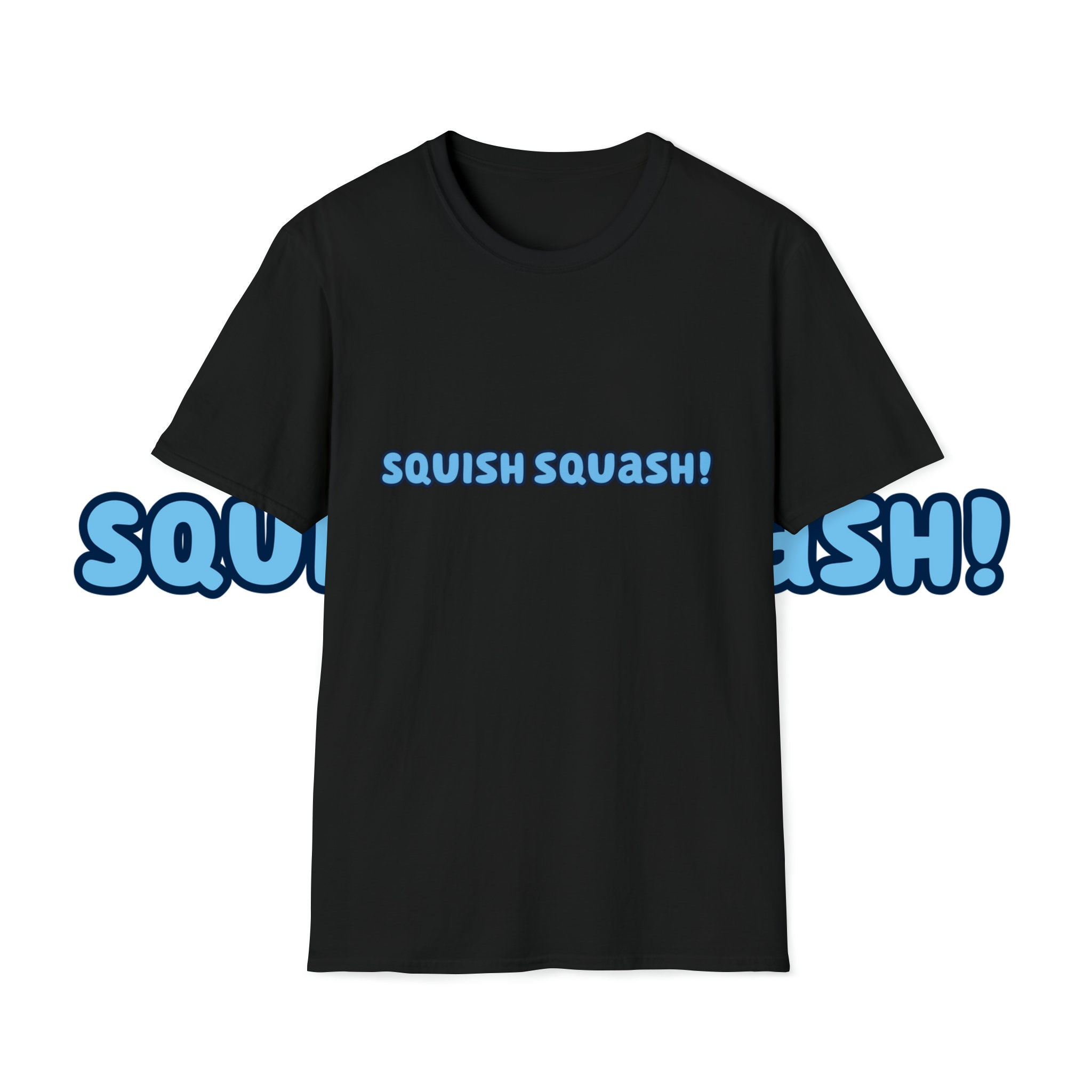 Bluey Inspired Dad Bandit Squish Squash Quote Unisex Soft - Etsy