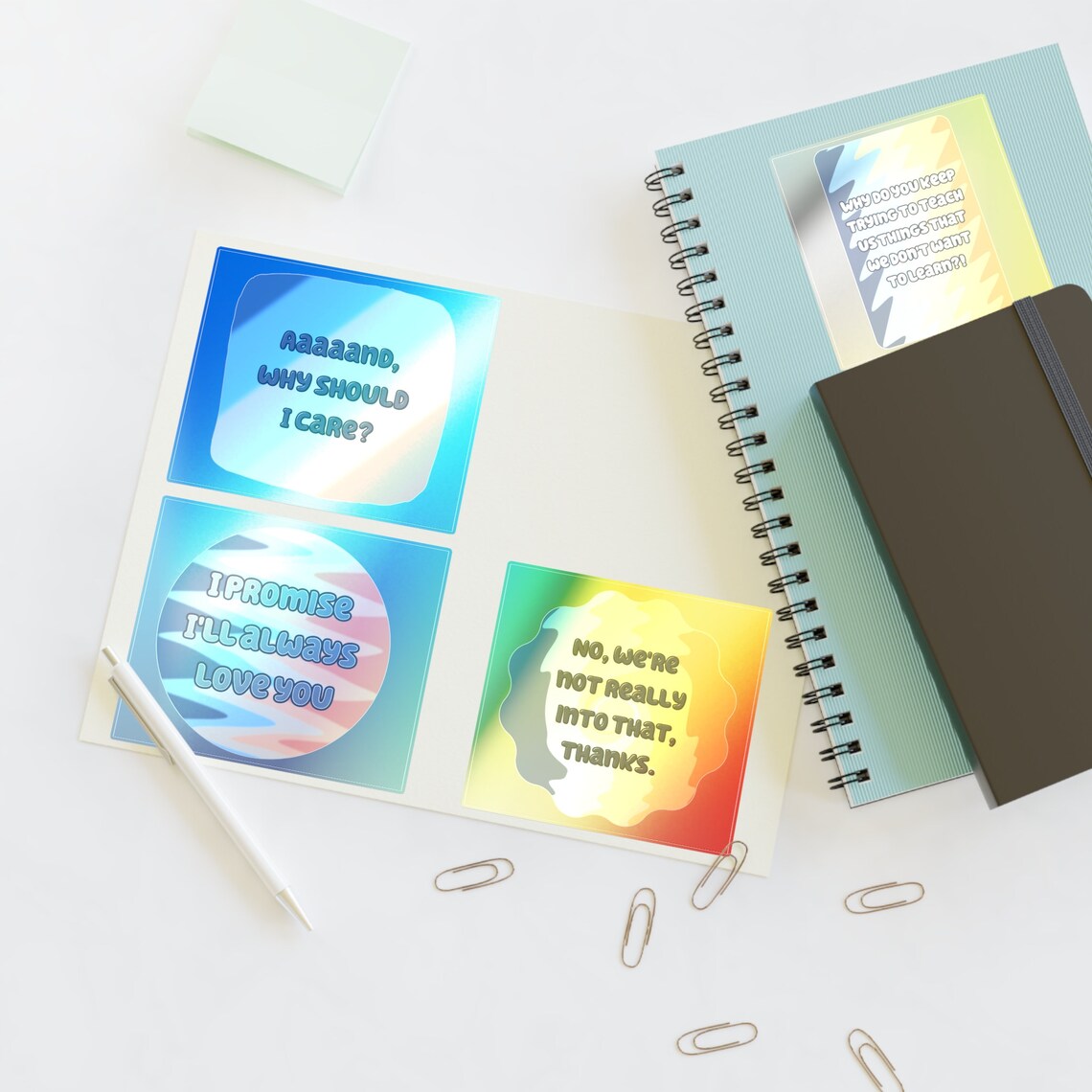 Bluey Inspired Quote Sticker Sheets Bluey Birthday Decorations Bluey ...