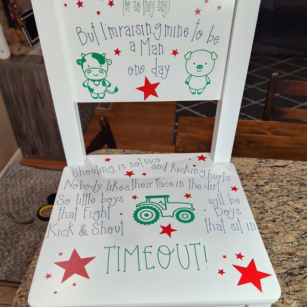 Time Out Chair - Etsy