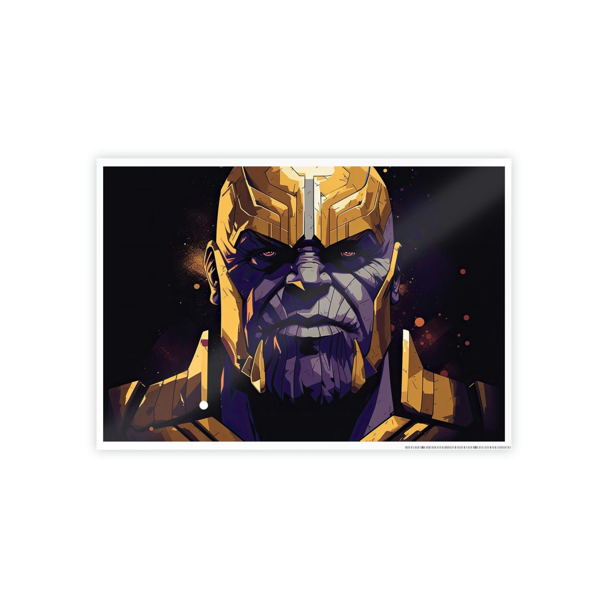 Thanos Gloss Poster - Etsy